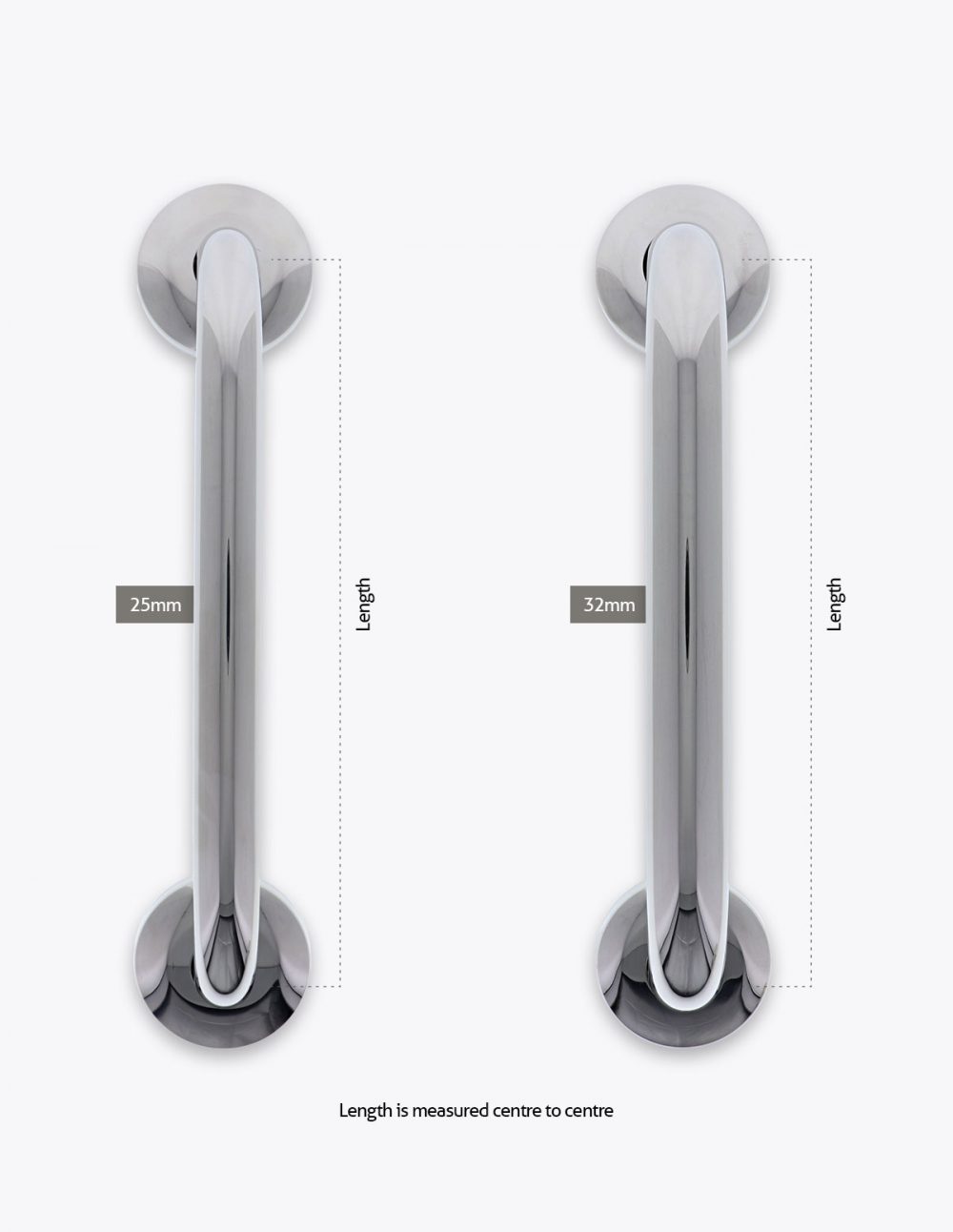 Concealed Fix Grab Rail – Lencare