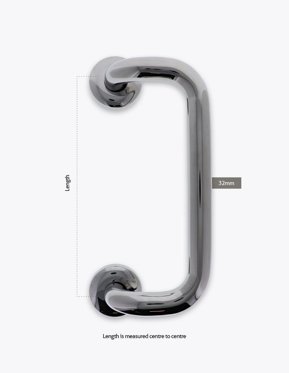 Offset Grab Rail – Lencare